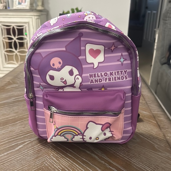 Hello Kitty | Accessories | Sanrio Purple And Pink Kids Backpack | Poshmark